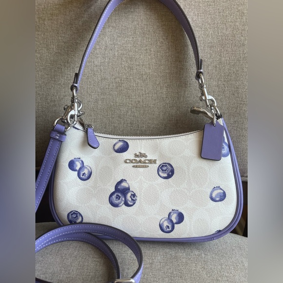 Coach | Bags | Nwtcoach Teri Shoulder Bag In Signature Canvas With ...